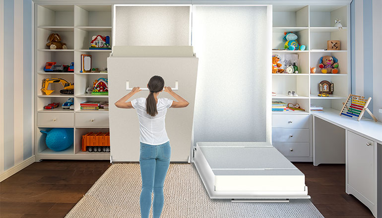 SMOOVE BED Smoothly Reposition Heavy Storage Beds to Transform Spaces ...